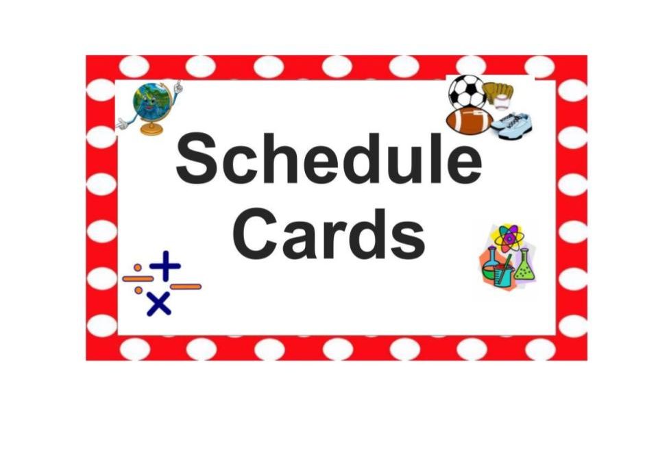 Classroom Schedule Cards 43 slides – TeachersTrading.com