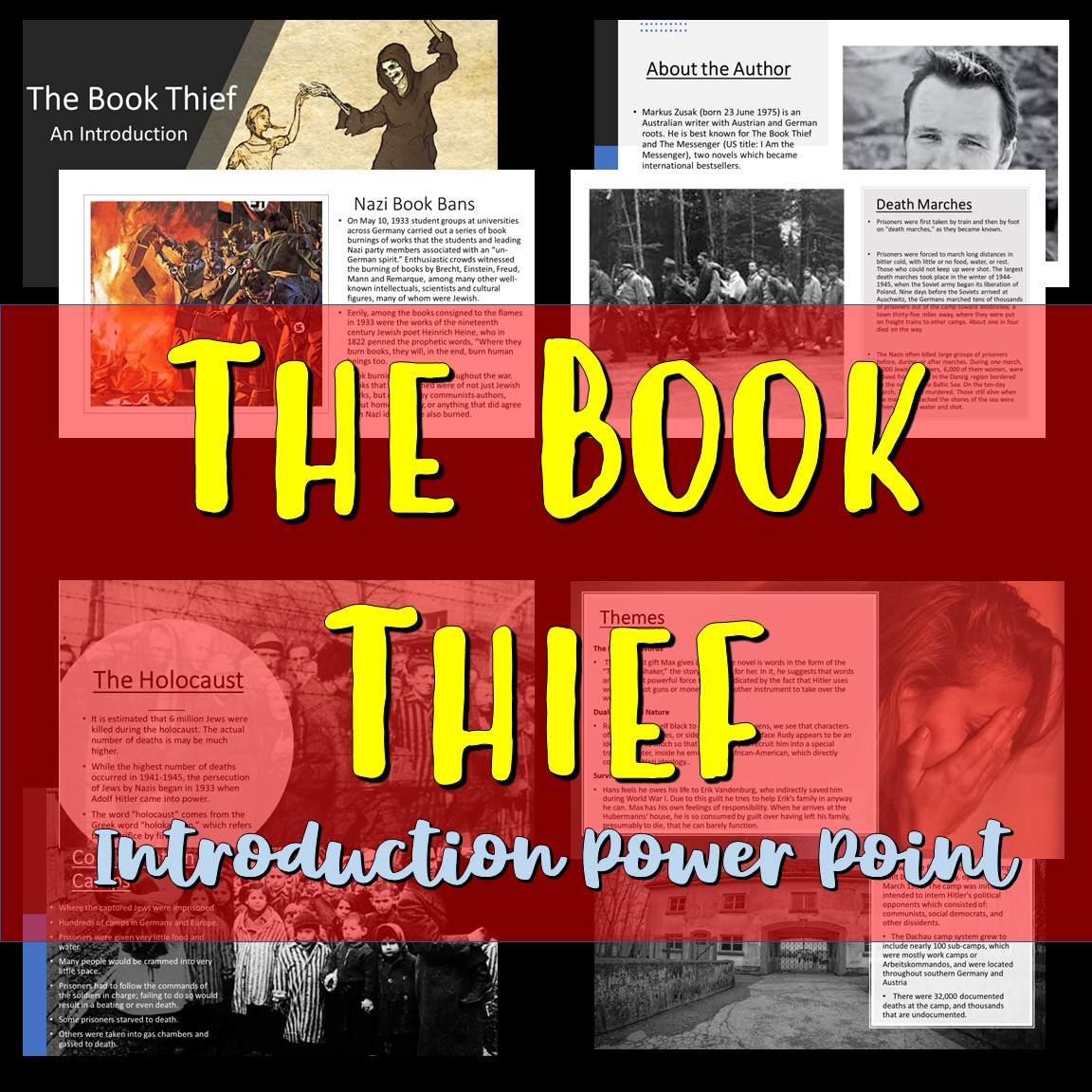 The Book Thief Introduction Power Point - TeachersTrading.com