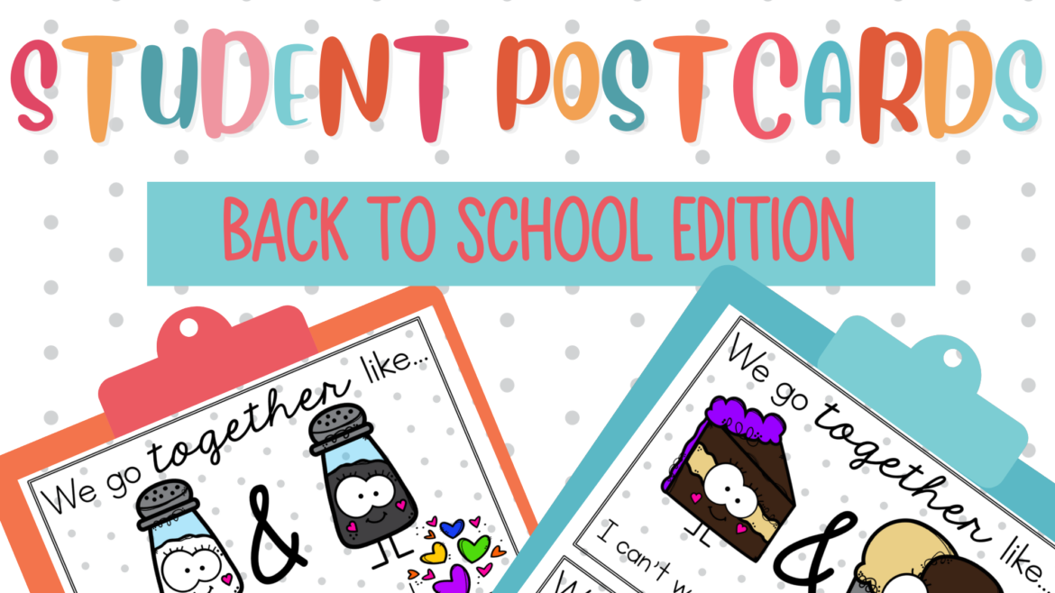 Postcards for Your Students: Back to School Edition – TeachersTrading.com